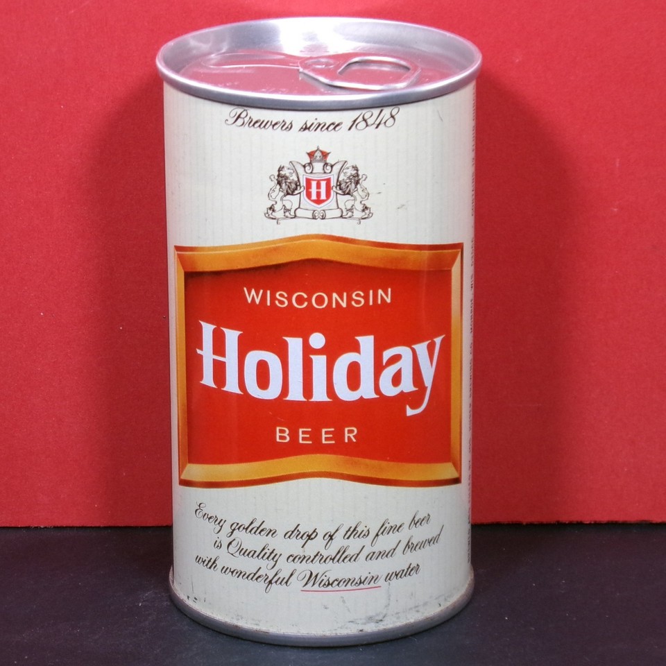 Holiday Bock Beer 12 oz Can Bcca 76-33 Huber Brewing Monroe Wisconsin ...