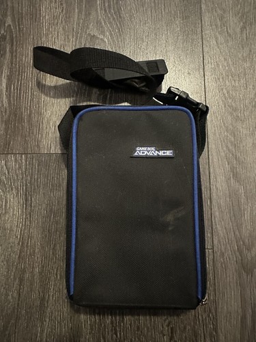 Nintendo Gameboy Advance GBA OEM Travel Carrying Case Bag Blue Black | eBay