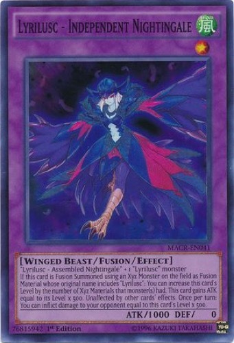Lyrilusc - Independent Nightingale (MACR-EN041) - Super Rare - N. Mint ...