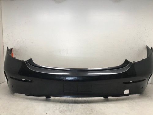 Rear Bumper Cover Gray Mercedes C-Class C300 W205 17 18 w/Sensor Holes ...