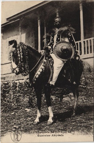 PC DJIBOUTI GUERRIER ABYSSINE ETHIOPIA ETHNIC TYPE (a28153) | eBay.de