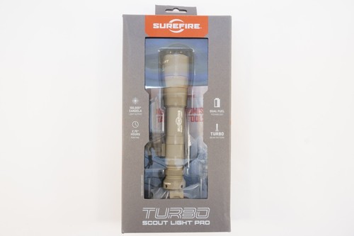 SureFire M640 Scout Light Pro Turbo Dual Fuel w/ Z68 Tan | M640DFT-TN ...