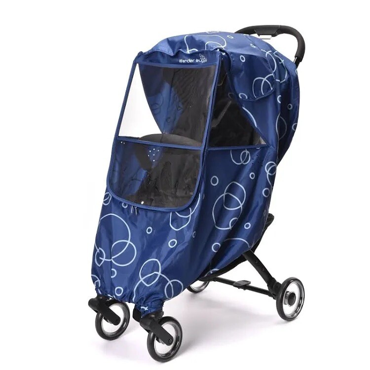 Wonder Buggy Stroller Weather Shield Rain Cover w/ Bubble, Universal ...