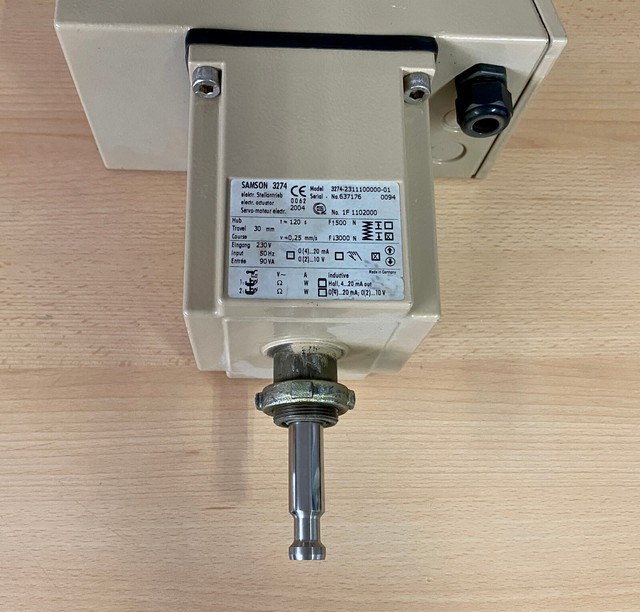 Samson Stellantrieb 3274-23 Steuerung 230v 80va Hub 30mm online kaufen ...