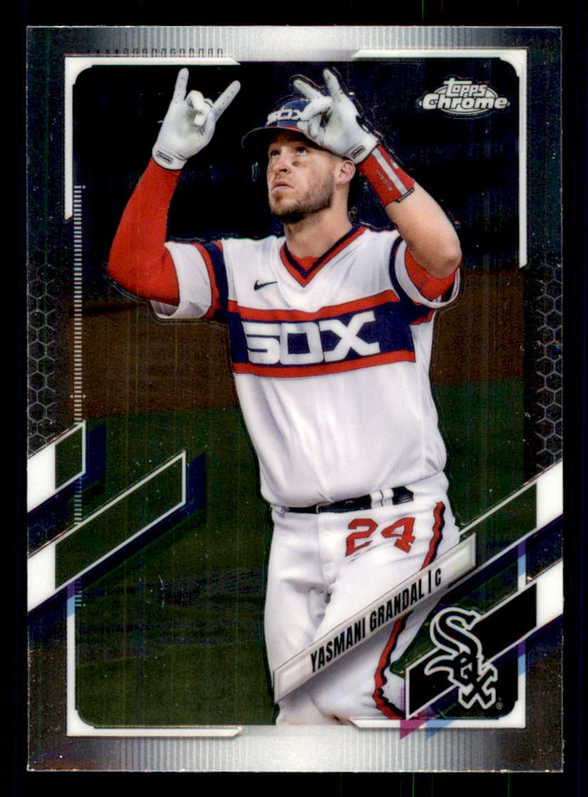 2021 Topps Chrome #204 Yasmani Grandal Chicago White Sox | eBay