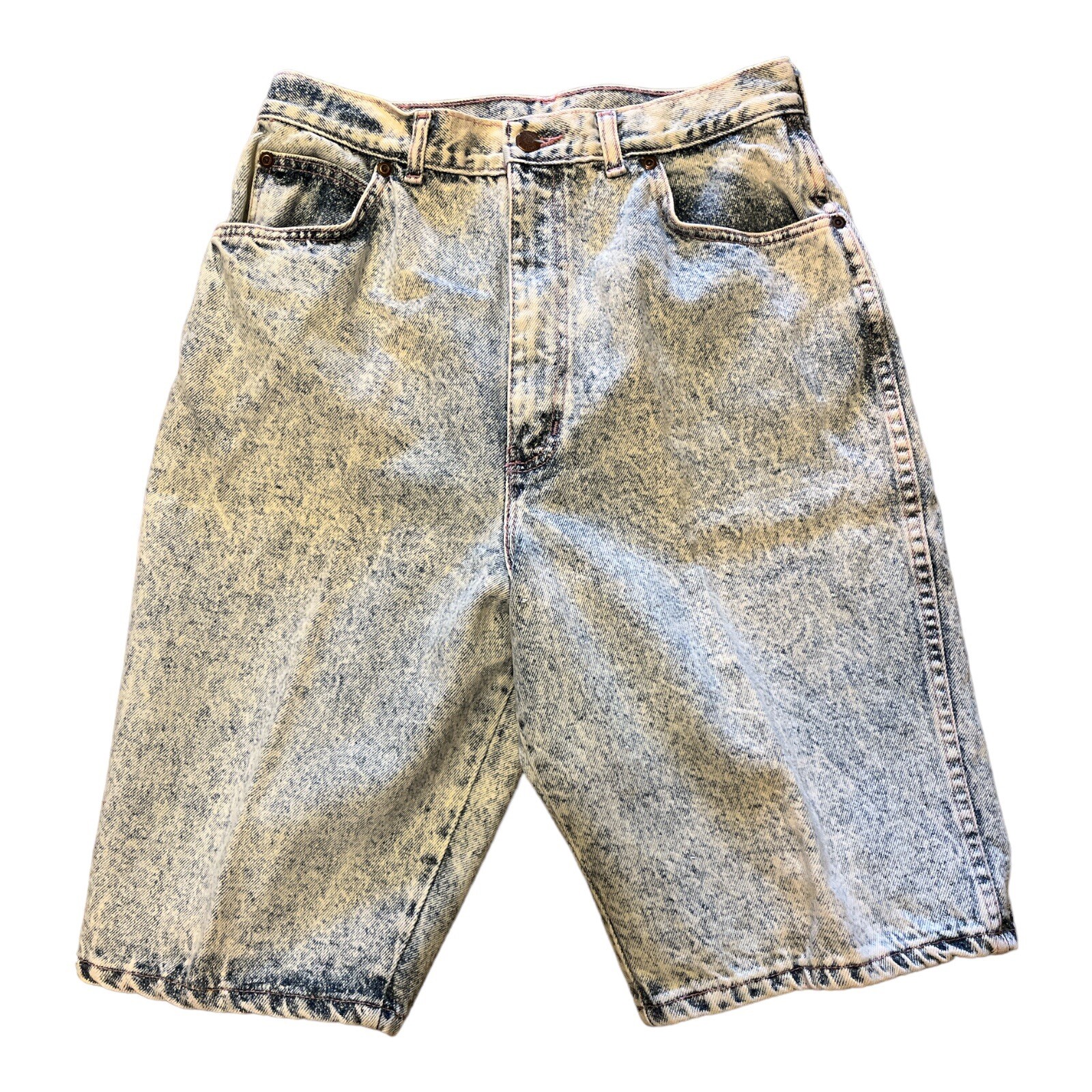 Vintage Congo Mom Acid Wash Sz 15/16 High Waist Rise Jeans Made In USA ...