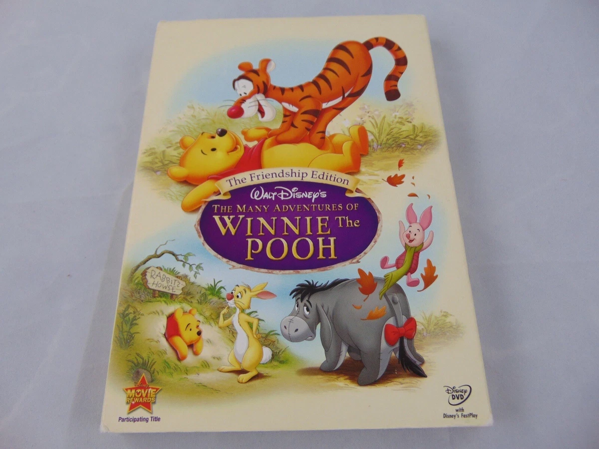 The Many Adventures Of Winnie The Pooh Dvd Menu