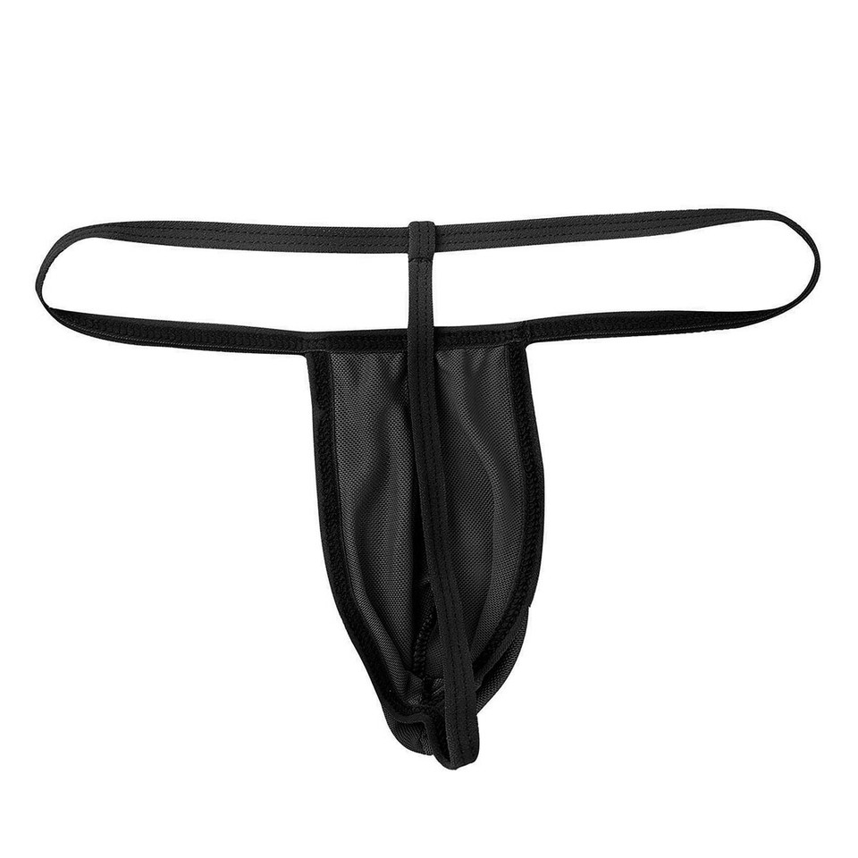 Men's Faux Leather Thongs Underwear Jockstrap String Thong G String Pouch T-Back | eBay