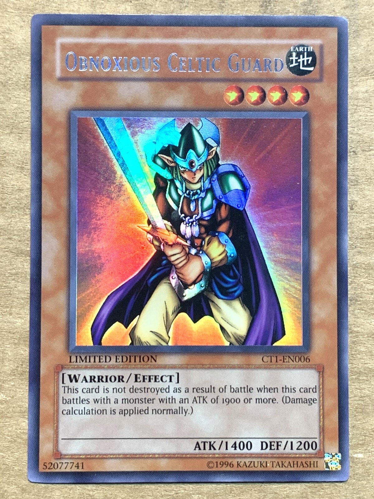 Obnoxious Celtic Guardian