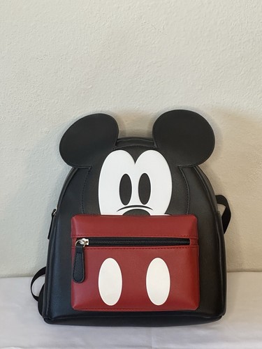 Disney Mickey Mouse Mini Backpack With Ears New!! | eBay