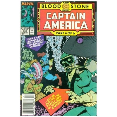 Captain America #360 Newsstand - 1968 series Marvel comics VF+ [x* | eBay