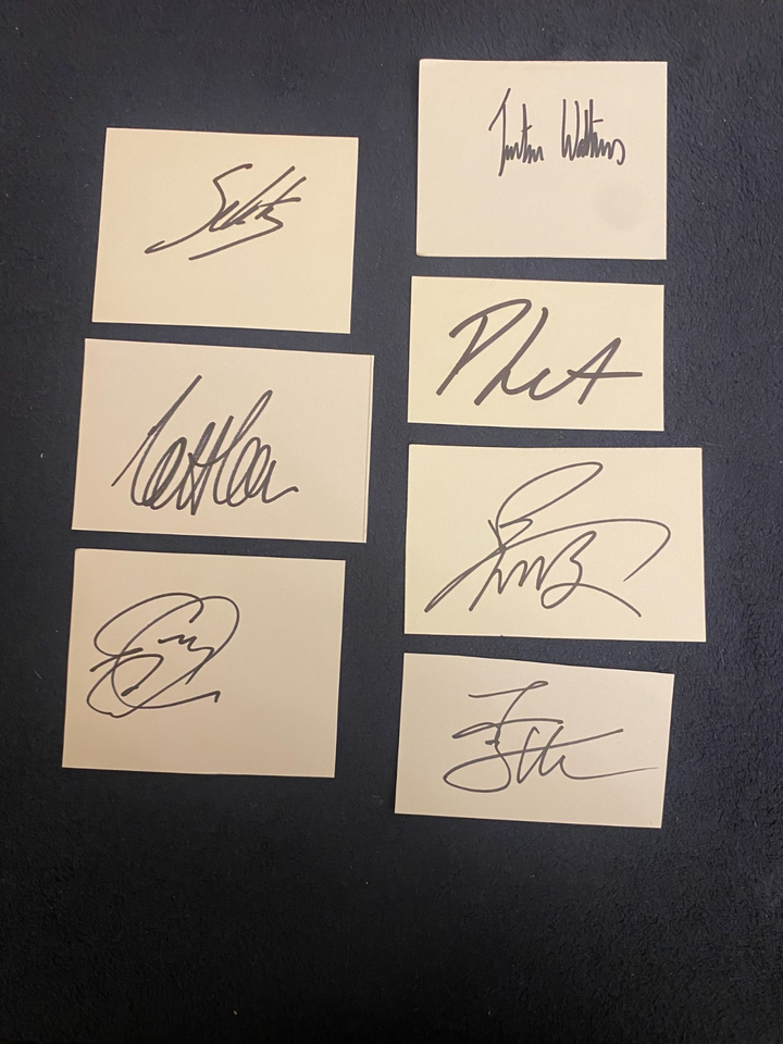 golf signed cards x 25 set 5 | eBay UK