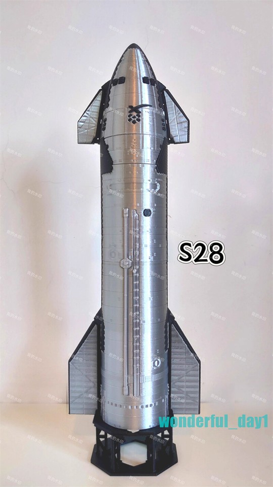 1:200 Scale SpaceX Starship Launch Site Rocket Model High Precision ...