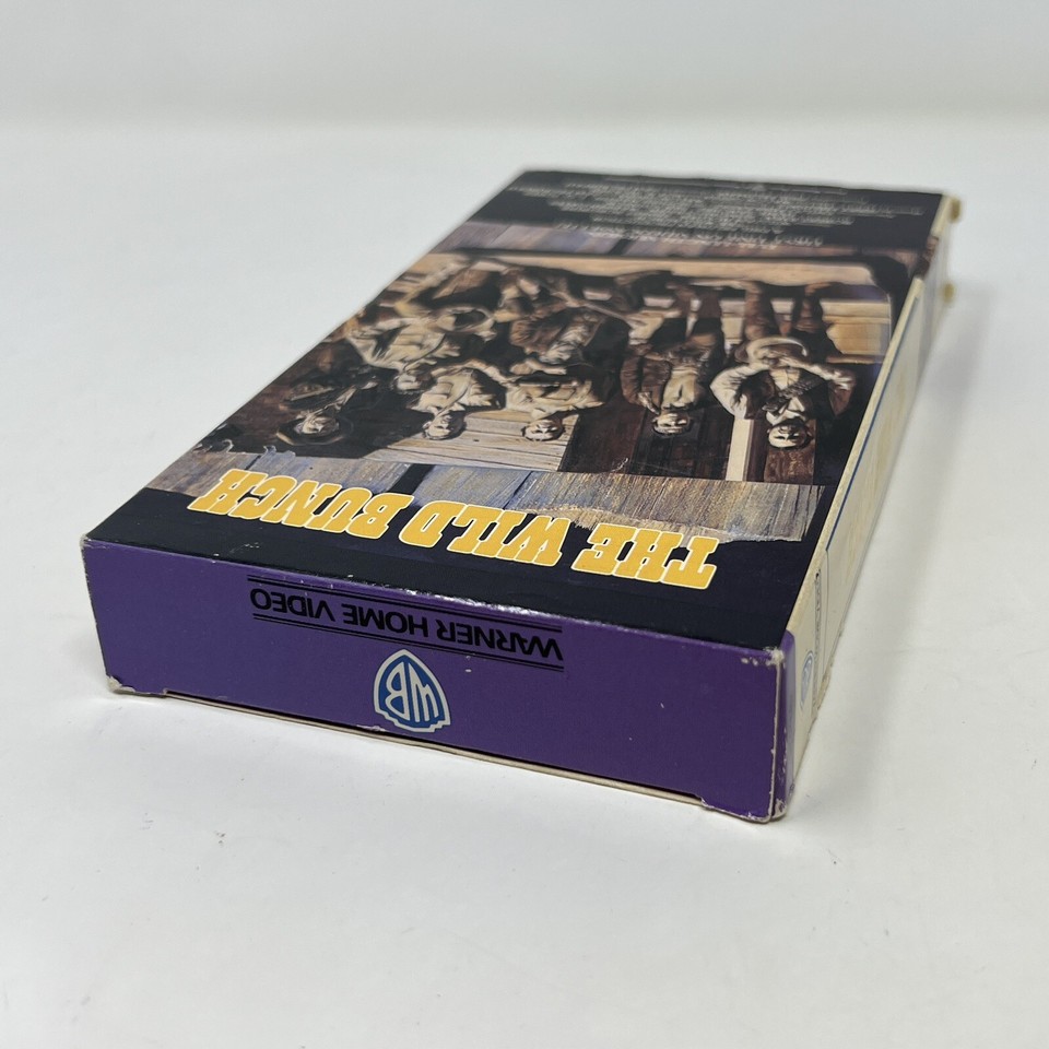 The Wild Bunch 1969/1986 Western VHS William Holden Ernest Borgnine ...