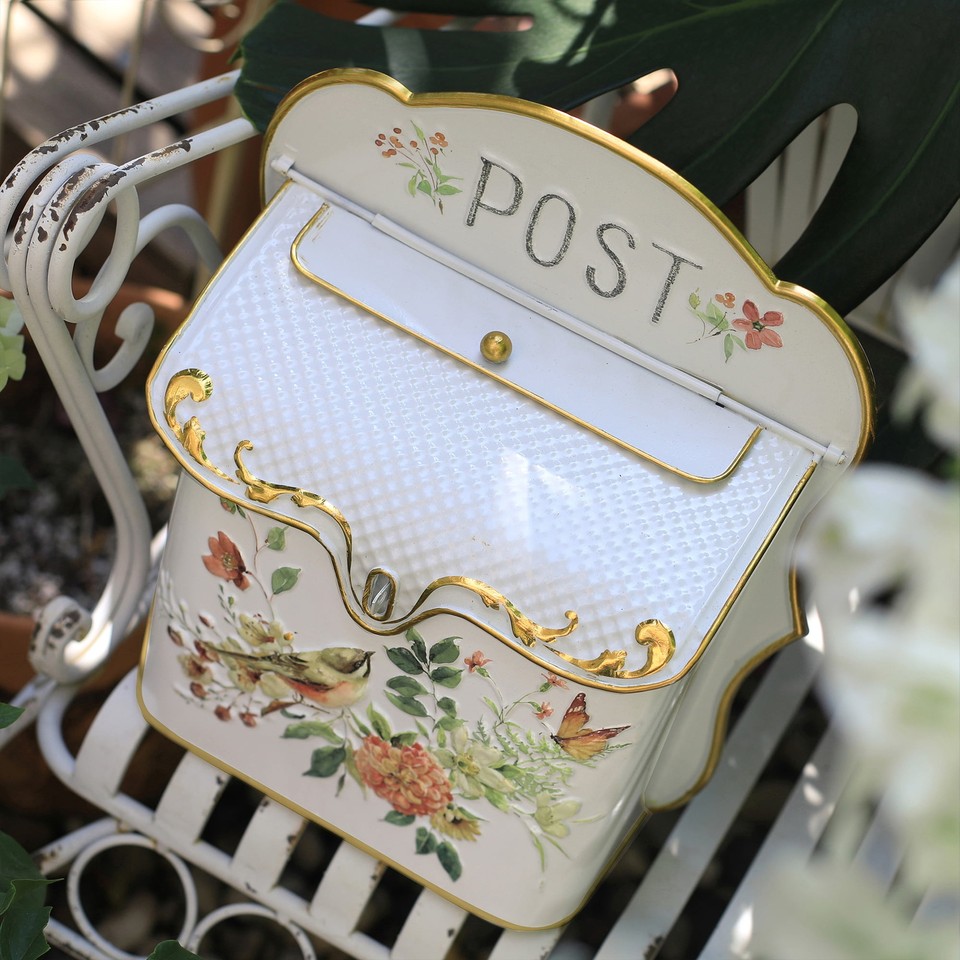 Retro Wall Mount Mailboxes Residentil Outside Front Door Porch Patio ...