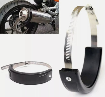 Universal Motorcycle Exhaust Protector Can Cover For 100mm-140mm ...