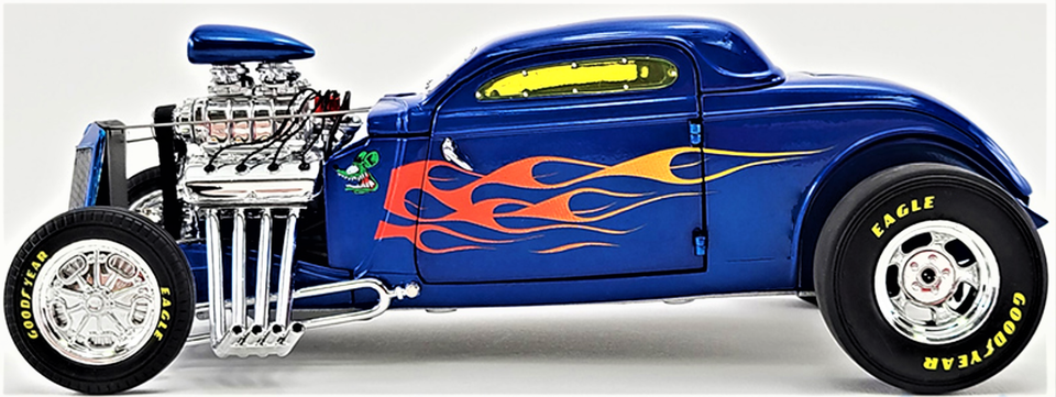 1 Hot Rat Rod Race Car w/Chevy Corvette V8 RARE Dragster 24 55 57 12 ...