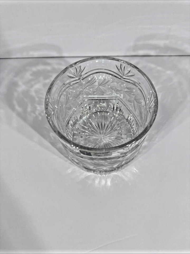 Crystal Clear Industries 24% Lead Crystal Biscuit Jar Canister | eBay