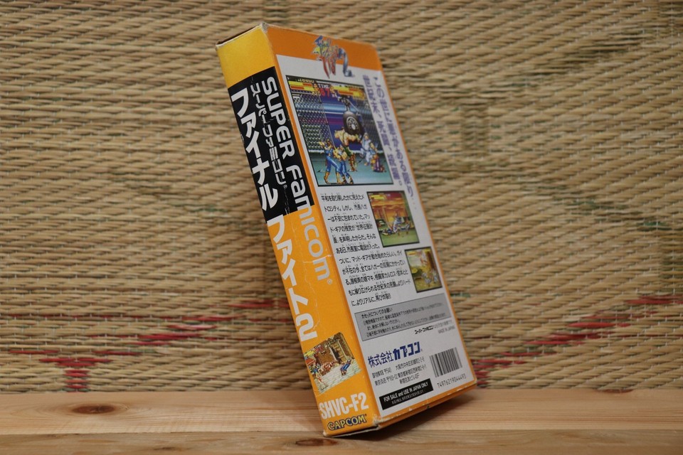 Final Fight 2 w/box manual Nintendo Super Famicom SFC Very Good ...