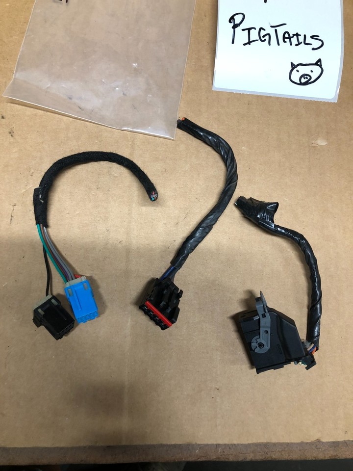 03-06 Silverado Sierra PASSENGER WINDOW SWITCH WIRE HARNESS PIGTAIL ...