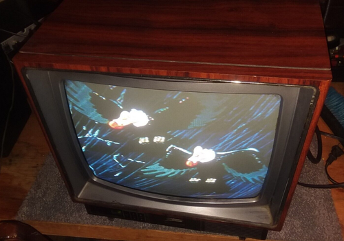 Vintage Zenith Space Command 13" Woodgrain Retro Gaming TV SE1315W | eBay