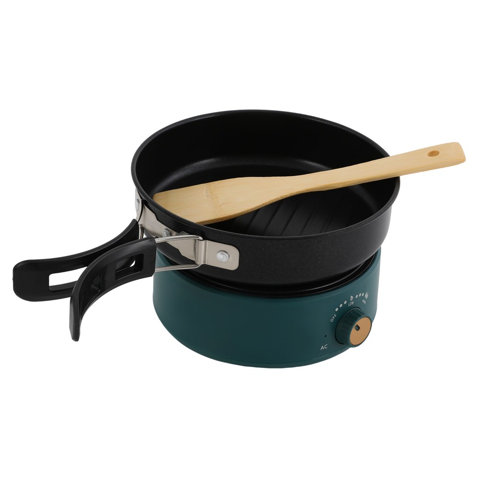 Electric Hot Cooker Pot Green Steamer Mini Multifunctional Pan Portable ...