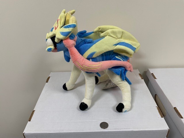 Pokemon -Zacian Plush #888 | eBay