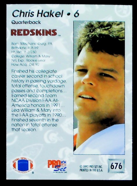 1992 Pro Set - #676 Chris Hakel (RC) for sale online | eBay
