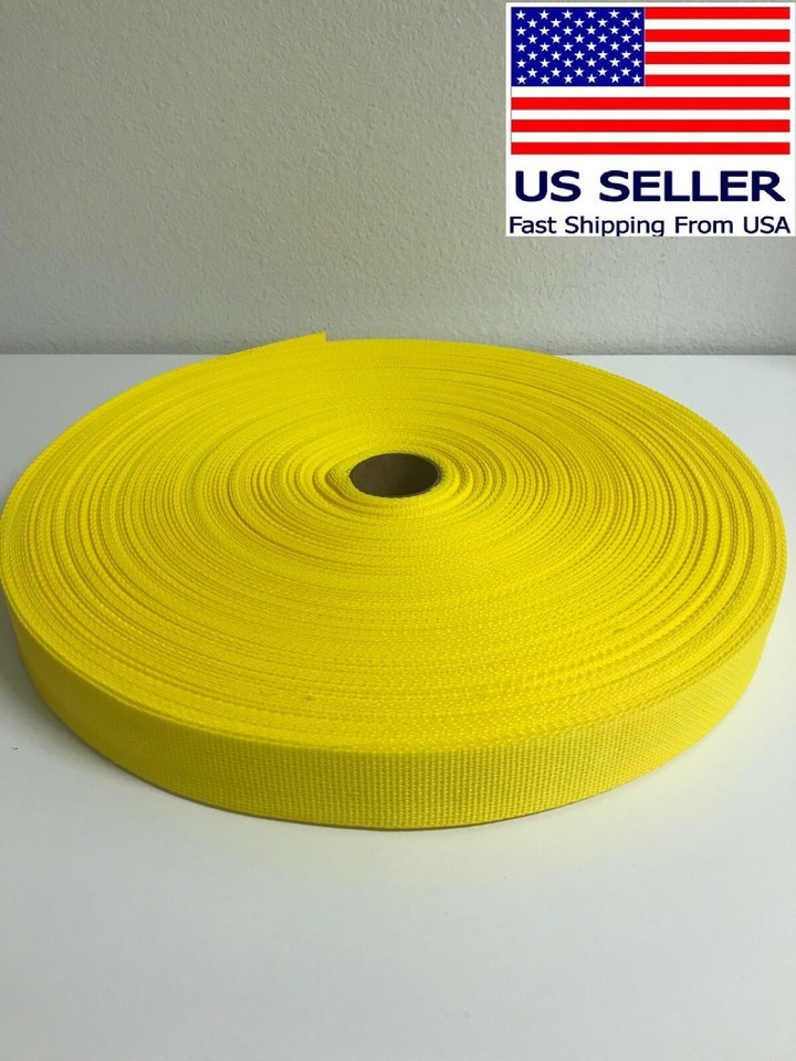1" inch Polypropylene Webbing Nylon Strap Heavyweight | eBay