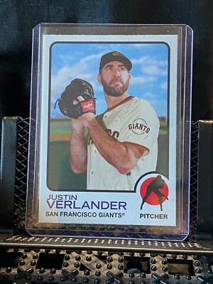Justin Verlander 2025 Topps Heritage 25th Anniversary #22 Giants | eBay