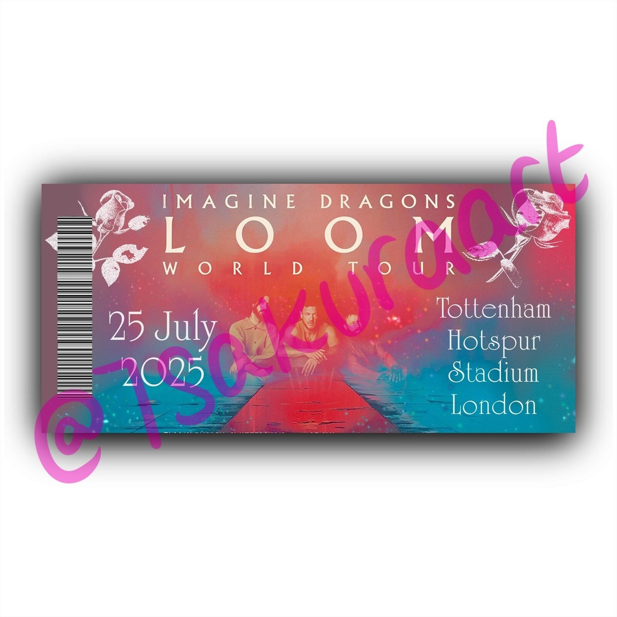 Imagine dragons loom tour foto - Blackdragontours.com