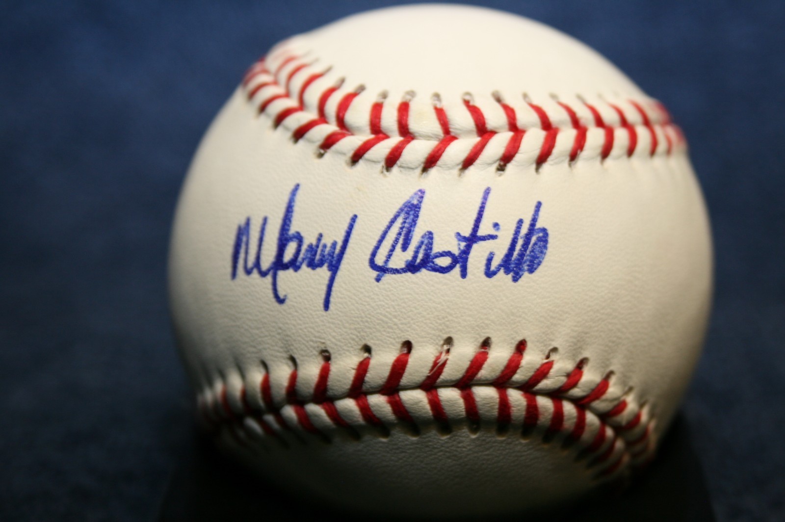 MANNY CASTILLO AUTOGRAPHED SIGNED BASEBALL KANSAS CITY ROYALS SEATTLE MARINERS | eBay