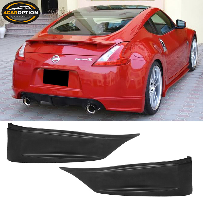 Fits 09-20 Nissan 370Z SS Style Rear Aprons Spat Bumper Diffuser - PU ...