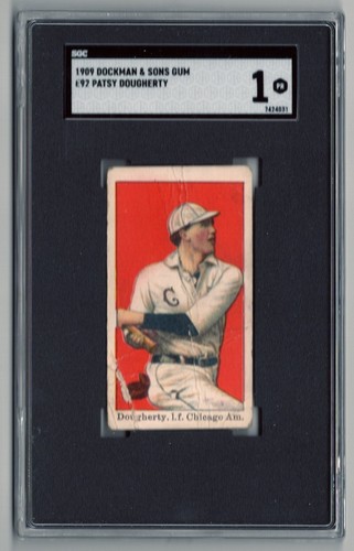 1909 E92 Dockman & Sons PATSY DOUGHERTY SGC 1 Toy Town | eBay