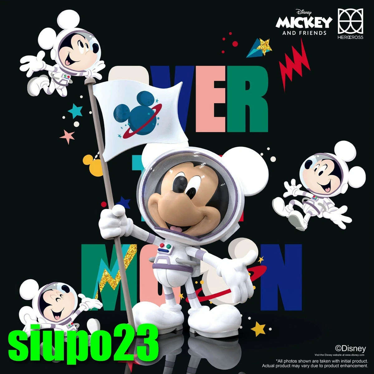 Mickey Mouse As A Astronaut