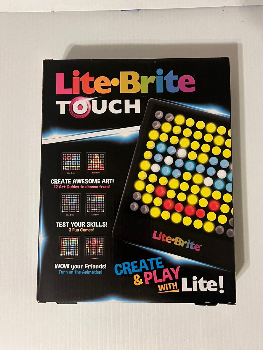 An Animation Of A Lite Brite