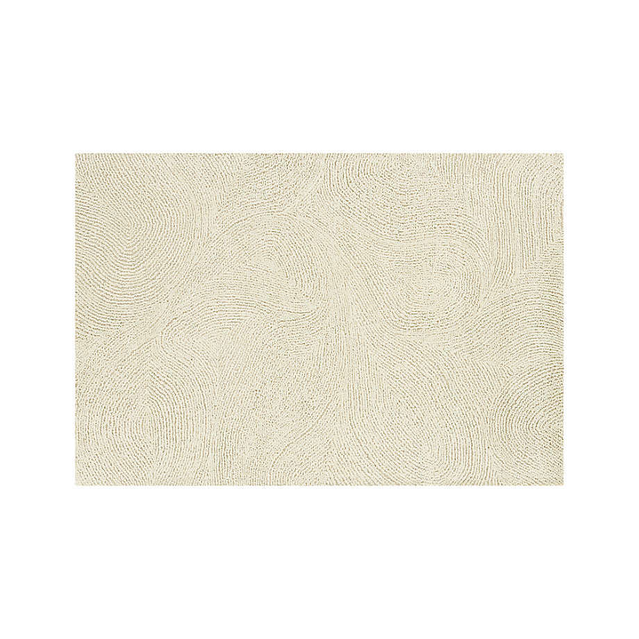 Hand made wool area rug Alfredo Ivory wool area rugs 5X8 6X9 8X10 9X12 ...