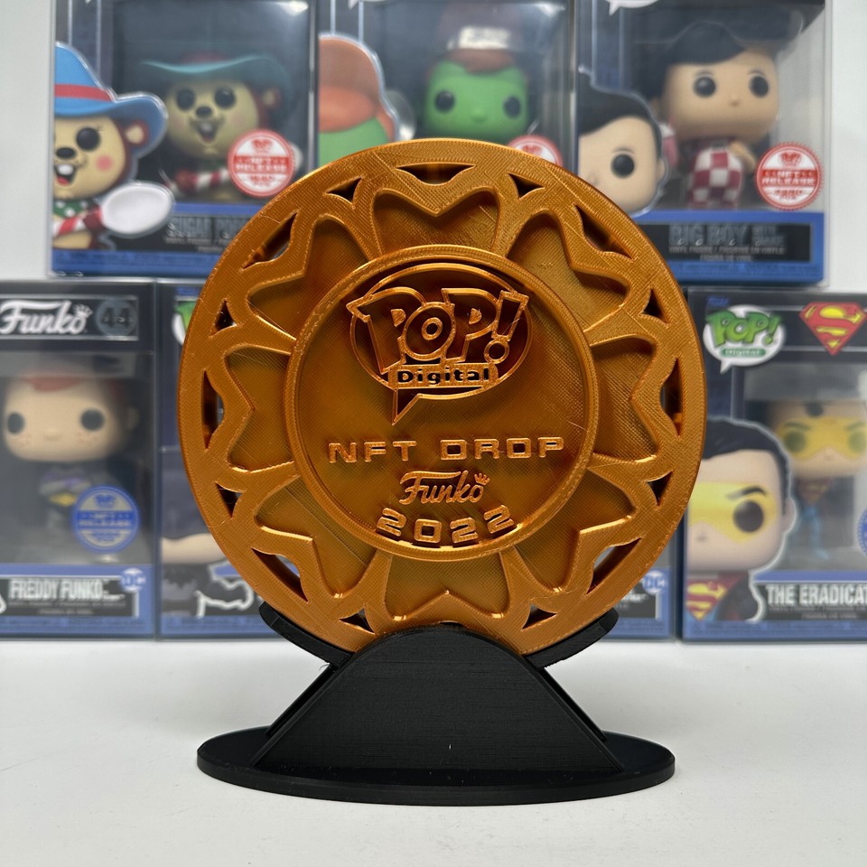 3D printed Custom Funko Digital Pop! - AVATAR SERIES 1 Coin w/ Stand | eBay
