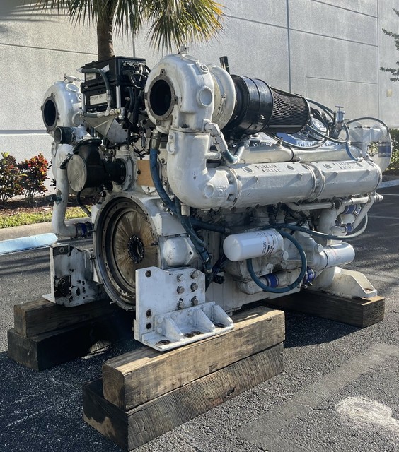 Detroit Diesel Marine Mechanical Engines 12v92 TA Rated 1050 HP for ...