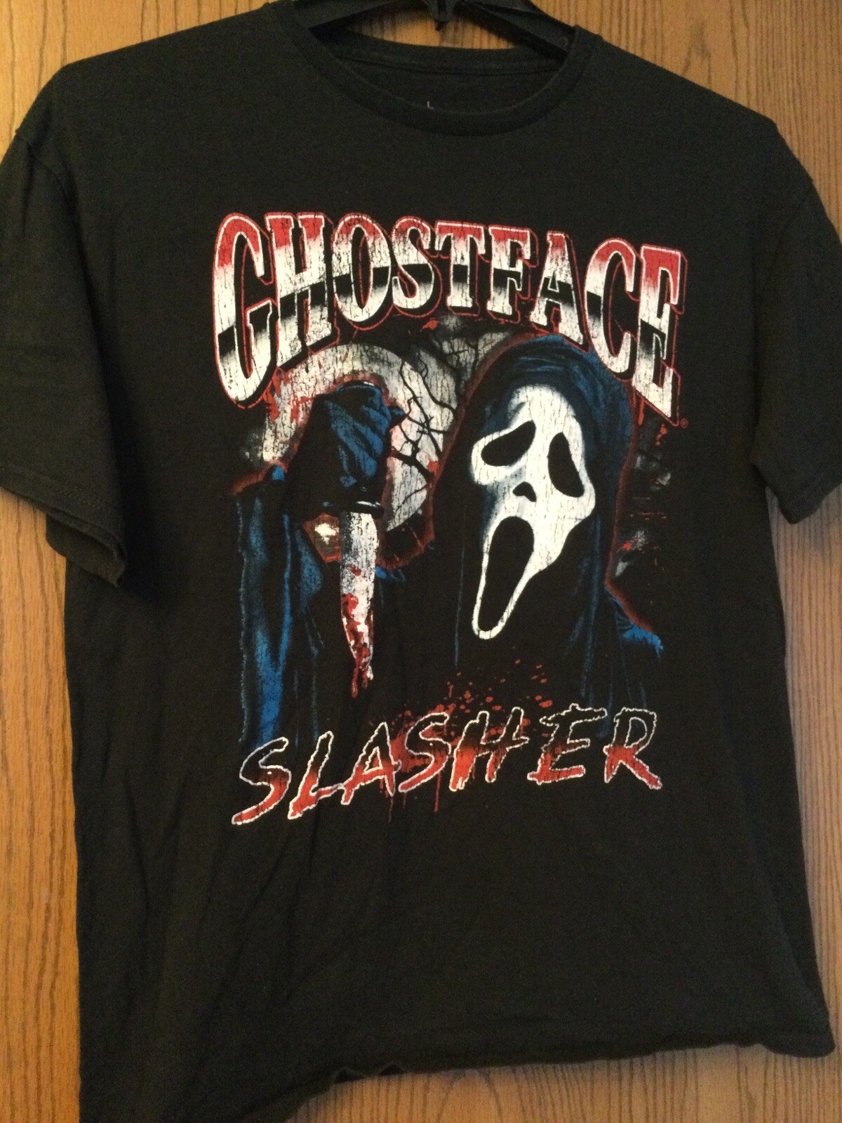 Ghostface - “Slasher” - Black Shirt - Gem
