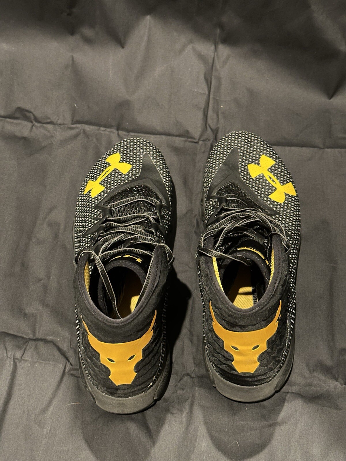 Size 10.5 - Under Armour Project Rock Delta Charcoal | eBay