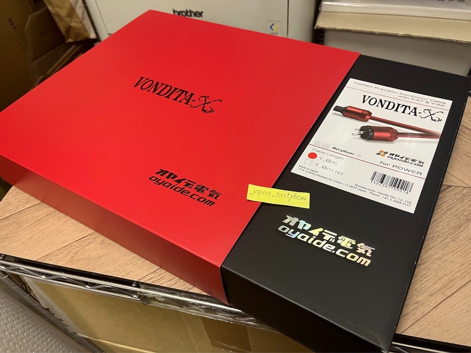 OYAIDE VONDITA-X 1.8m Finest Quality Power Cable | eBay