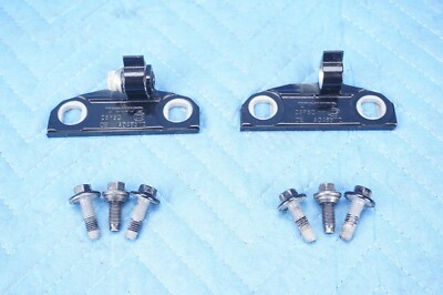 Volvo XC60 Rear Passenger Door Upper & Lower Hinge Hinges 10-17 Black ...