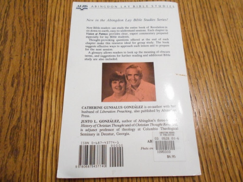 Vision at Patmos: Study of the Boo... by Gonzalez, Justo L. Paperback ...