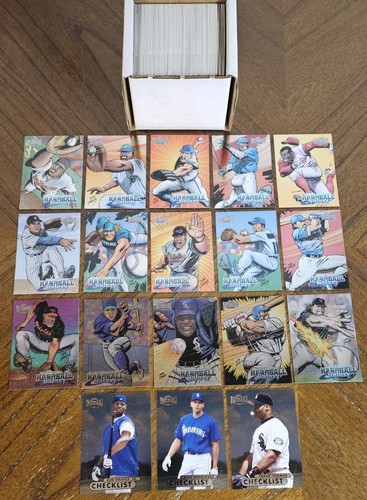 1998 FLEER METAL UNIVERSE BASEBALL COMPLETE SET 1-220 HARDBALL GALAXY ...