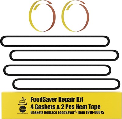 Repair Kit for FoodSaver: Upper/Lower Gasket, Heat Strip Replacement ...