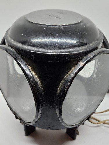 Antique DRESSEL Arlington 4 Way Train Switch Railroad Signal Lantern ...