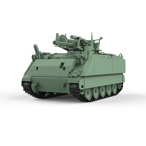 SSMODEL SS64550 1/64 Military Model Kit US M163 Self Propelled Anti ...
