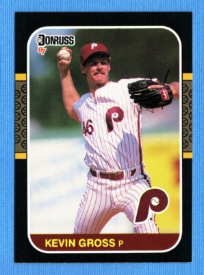 1987 Donruss #236 Kevin Gross Philadelphia Phillies | eBay