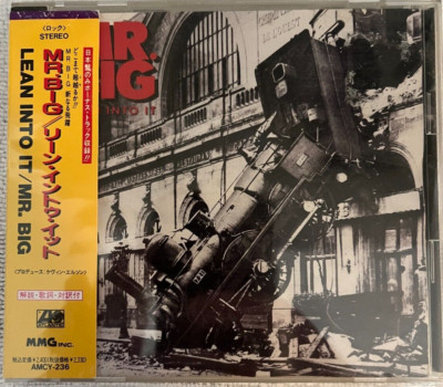 Mr. Big - Lean Into It - CD Japan Import OBI Rare OOP Bonus Tracks Paul ...